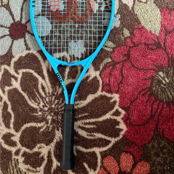 Wilson | Other | Wilson Vibrant Blue Tennis Racket | Poshmark